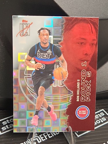 💎🔥2025-26 Topps Signature Class - Ron Holland II Pandora #21 - Detroit ...