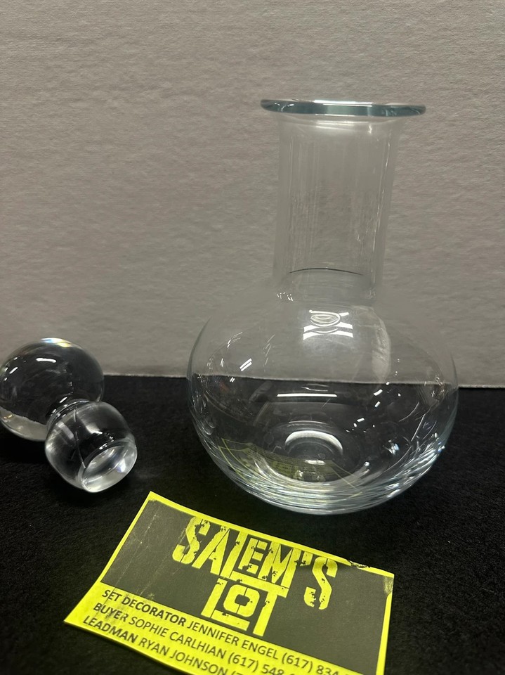 Salem's Lot, Screen used Antique Glass Decanter, HBO Max 2024, Stephen ...
