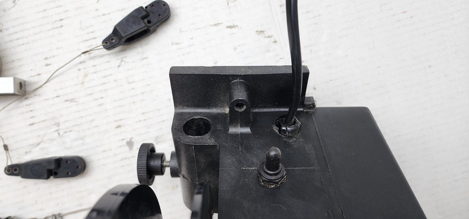 WALKER ELECTRIC DOWNRIGGER 4' BOOM DOUBLE ROD HOLDER TROLLING SALMON ...