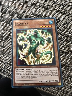 Yugioh! Jigabyte - SDCH-EN008 - Common - 1st Edition Near Mint, English ...