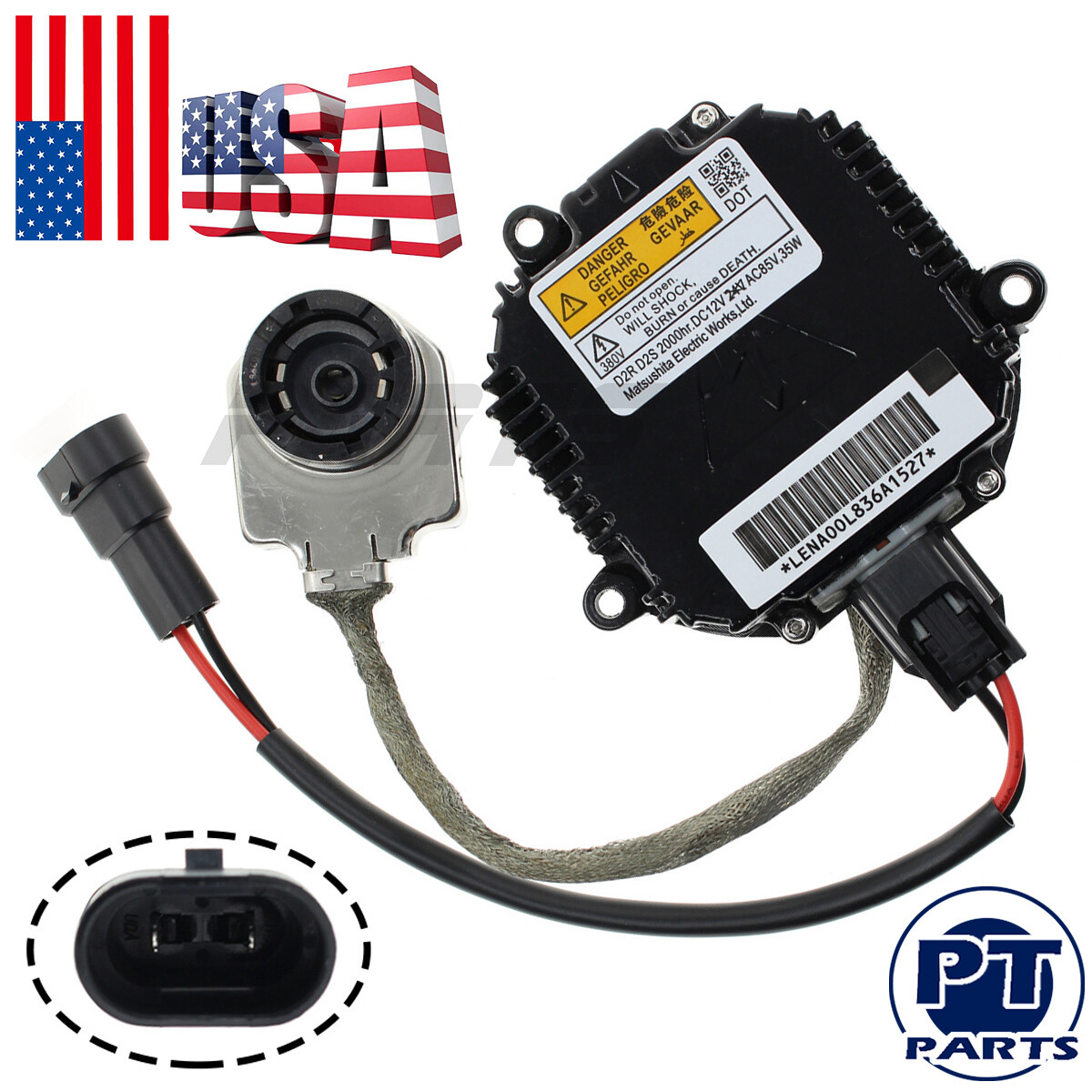 Xenon Ballast HID Control Unit Module ECU Box 28474-89904 For Nissan ...