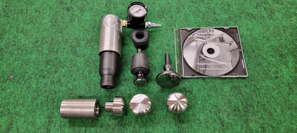 4500 BPM Air Planishing Hammer Motor Kit with dies, lower post + Plans ...