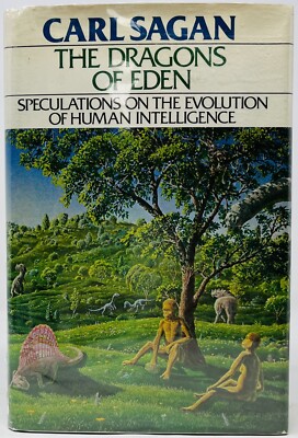 🐉 THE DRAGONS OF EDEN - Carl Sagan - 1st First Edition 9780394410456 | eBay