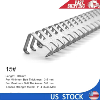 Alligator Belt Lacing Spike Fastener Stainless Steel Material 12" Total ...