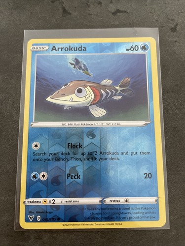 Arrokuda 041/185 Reverse Holo | Sword & Shield: Vivid Voltage | Pokemon ...