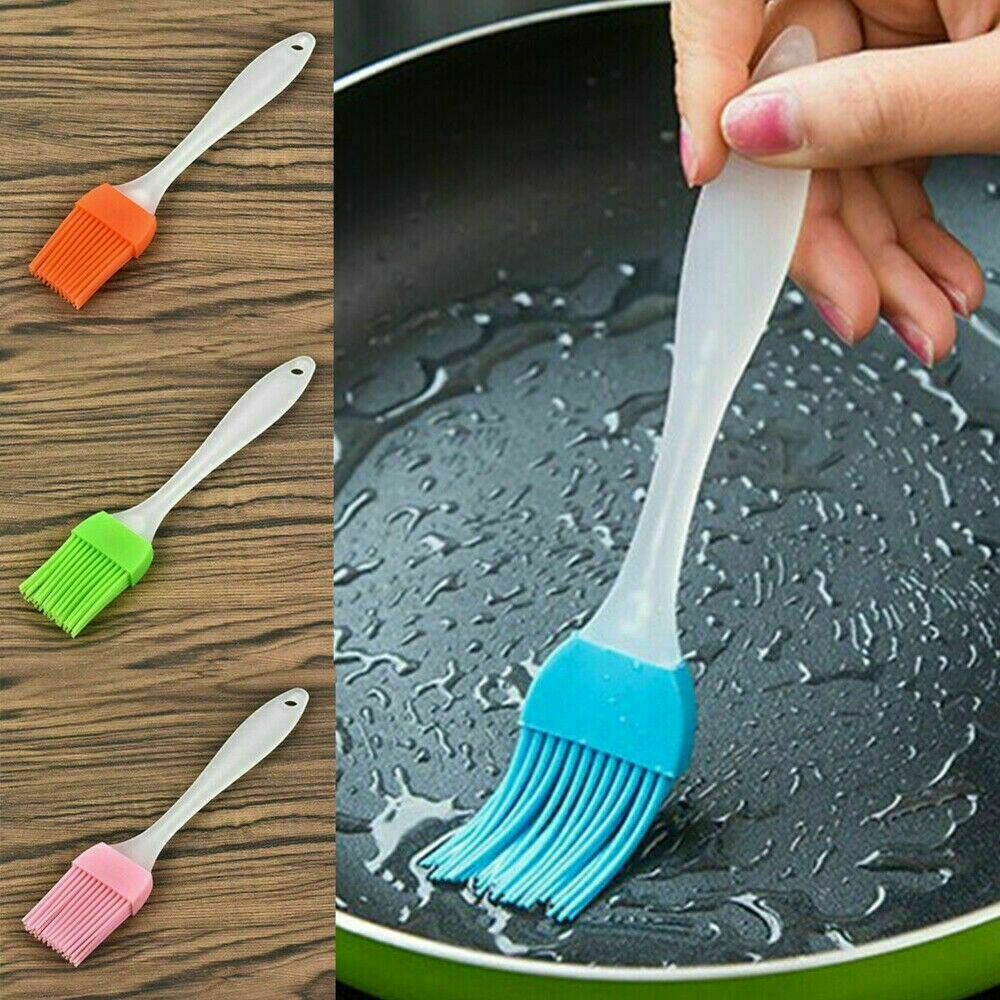 Kitchen Silicone Spatula Spoon Non Stick Non Scratch Cooking Set Heat ...