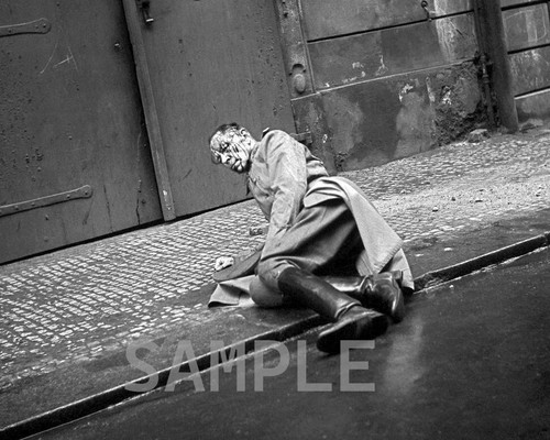 Wounded German Officer during the Prague Uprising 8x10 World War II 2 ...