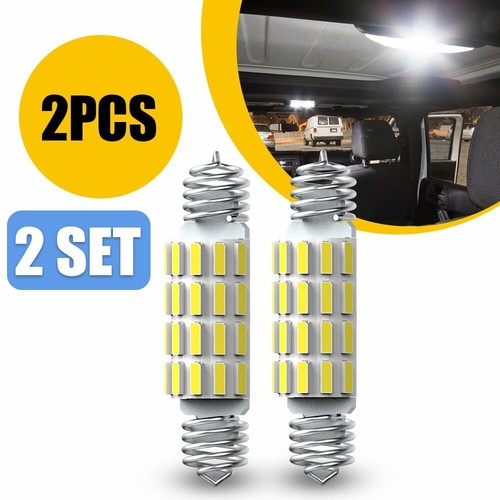 4PCS 578 LED Bulb 211-2 39 41 42MM Interior Lights 6500K White Super ...