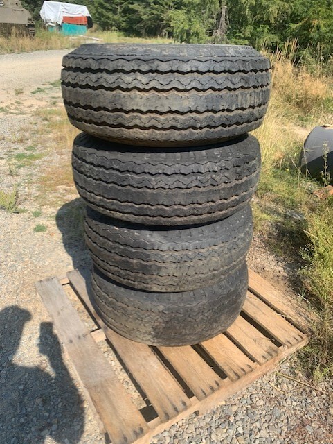 Samson Traker 12-16.5 10 ply trailer tires on rims | eBay