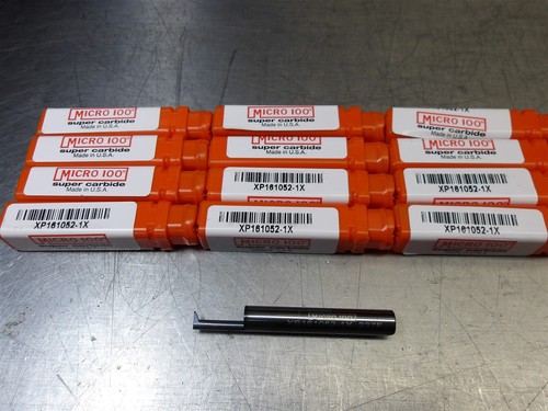 12pcs NEW! Micro 100 Carbide Grooving Bar 1/4"SHK XP161052-1X 237F | eBay