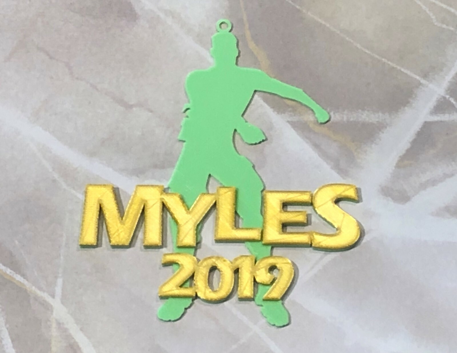 Floss Ornament, Custom Fort Christmas Nite Ornament Personalized | eBay