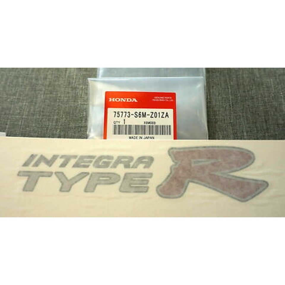 Honda OEM/INTEGRA DC5 TYPE-R/Side Sticker 75773-S6M-Z01ZA | eBay