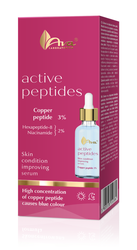 AVA®Lab - Active Peptides - Serum with Copper Peptide 3% Skin Improving ...