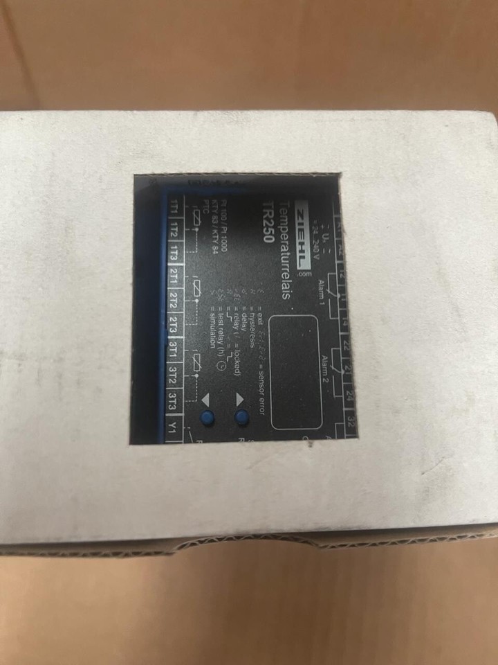 ZIEHL - TR250 - T224190 - Temperature Relais PT100 - Digital Monitoring ...