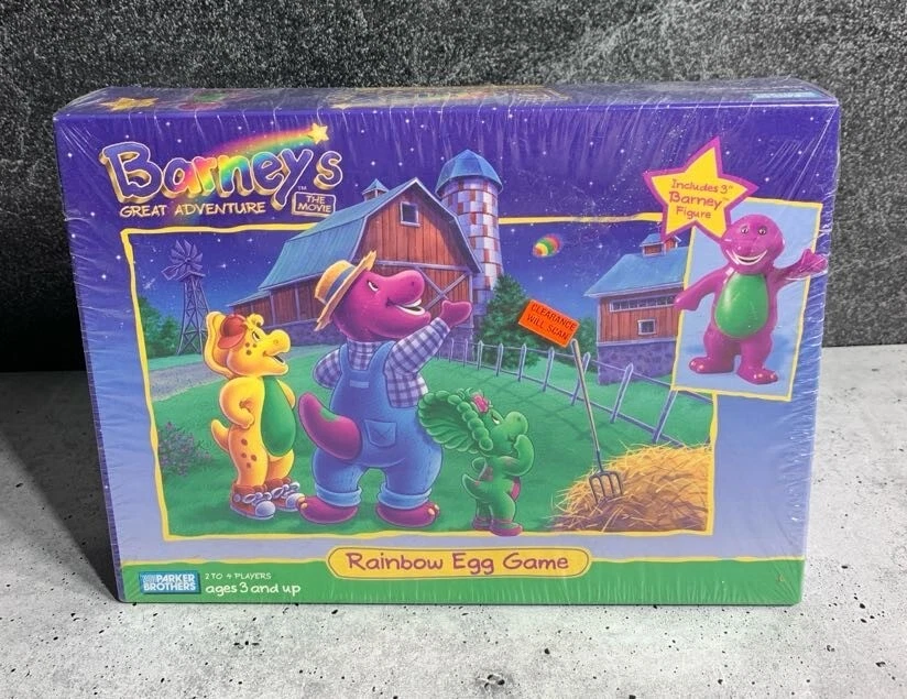 Barney Great Adventure Egg Toy