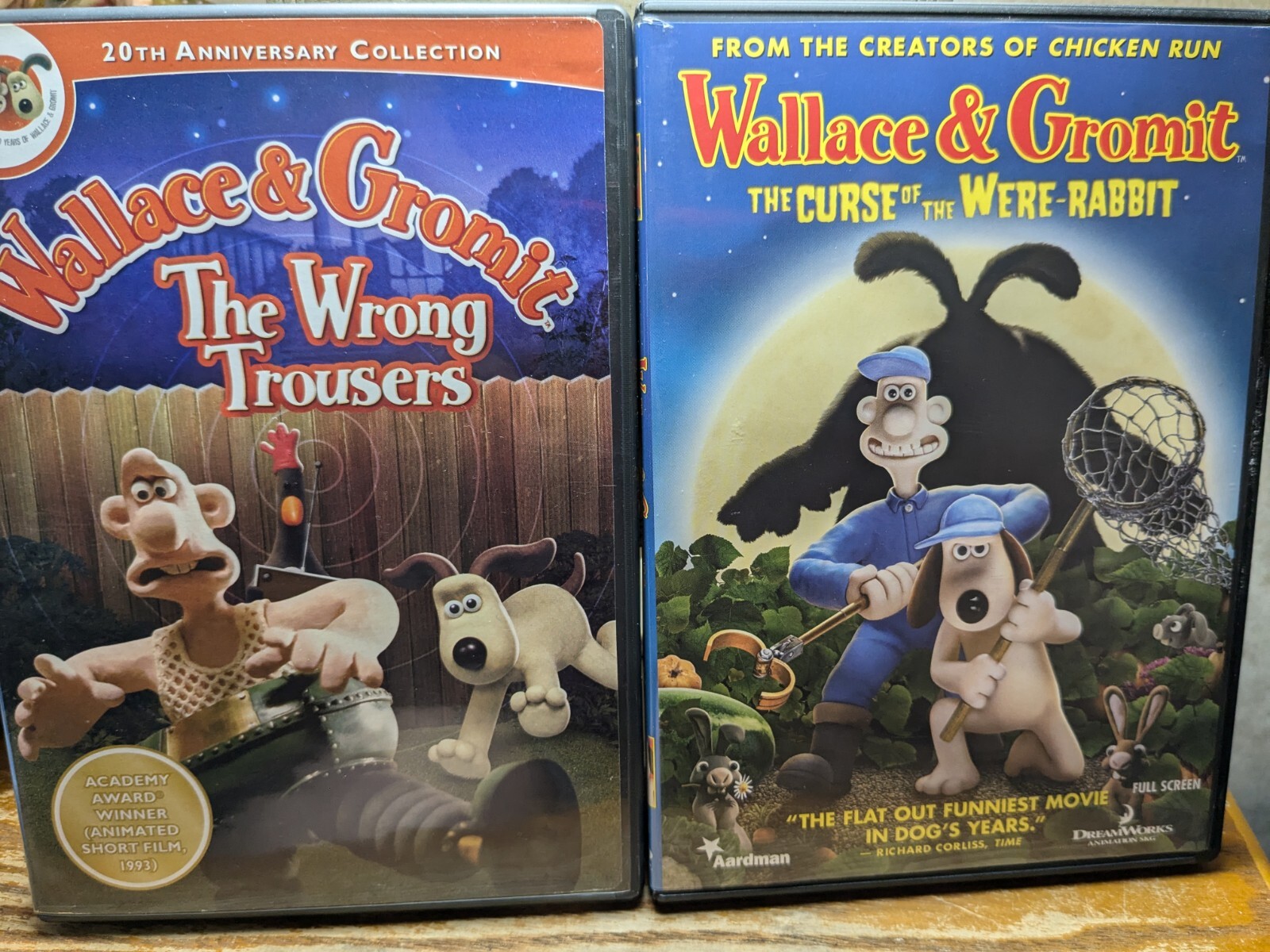 Wallace and Gromit: The Wrong Trousers & Curse Of the Were-Rabbit (2 ...
