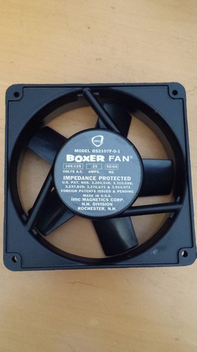 IMC BOXER FAN BS2107F 105 / 125 V AC .25 AMP 50 / 60 HZ | eBay