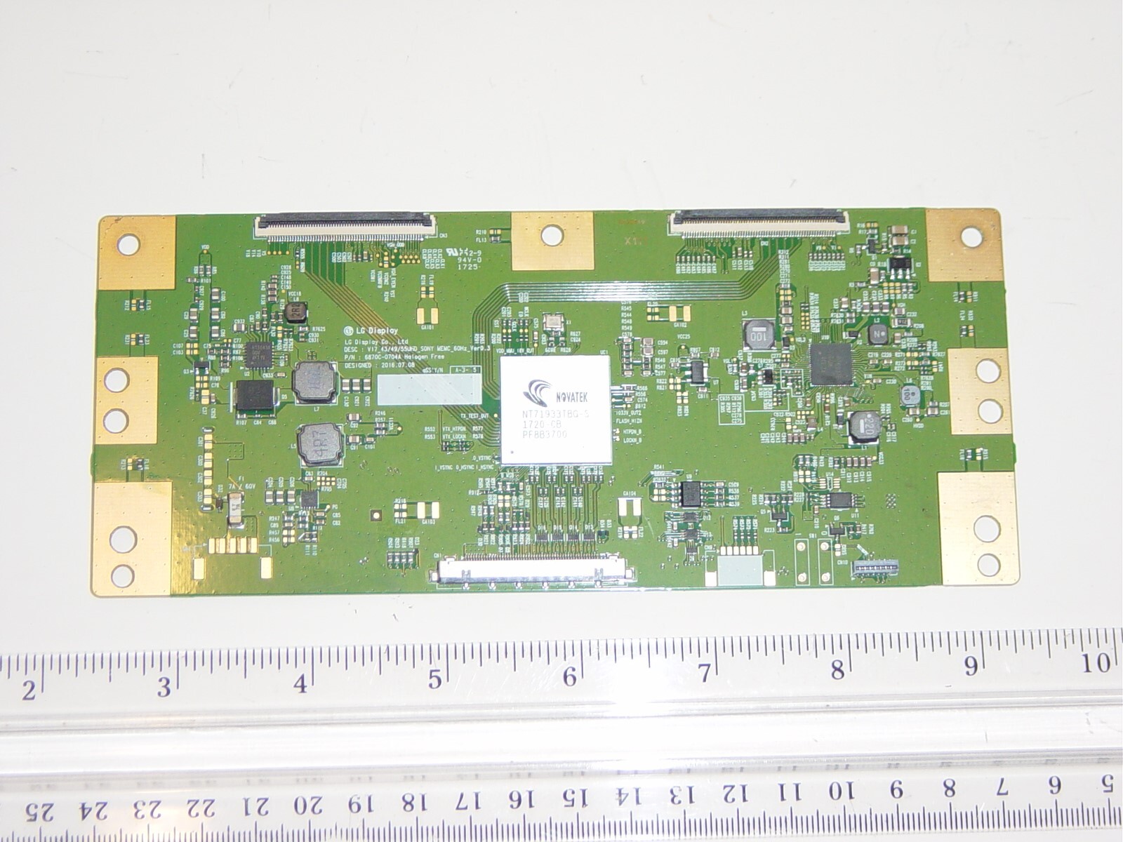 NEW Sony XBR-43X800E T-Con Display Driver Control Board c410 | eBay
