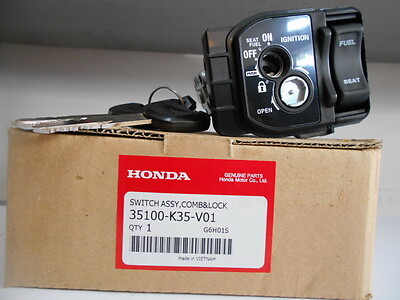 GENUINE HONDA PCX125 WW125 2015 2018 IGNITION LOCK SWITCH SET AND ...