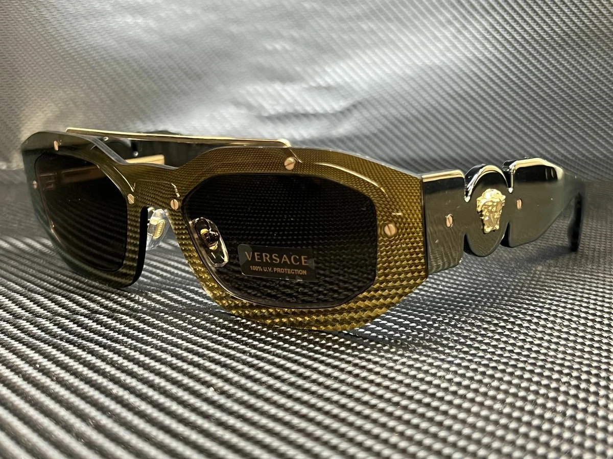 Versace Sunglasses Men Gold