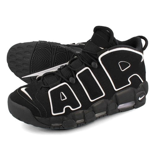 Nike Air More Uptempo Release Black White 414962-002 Men's US6-11 New w ...