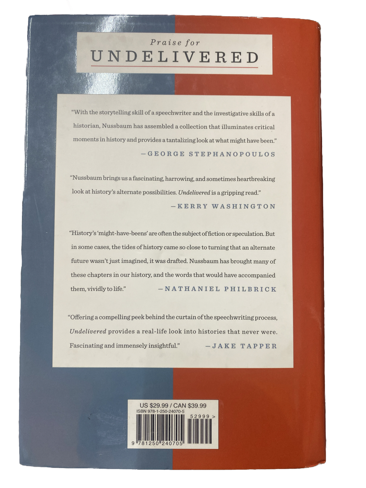 Undelivered : The Never-Heard Speeches That Would Have Rewritten ...