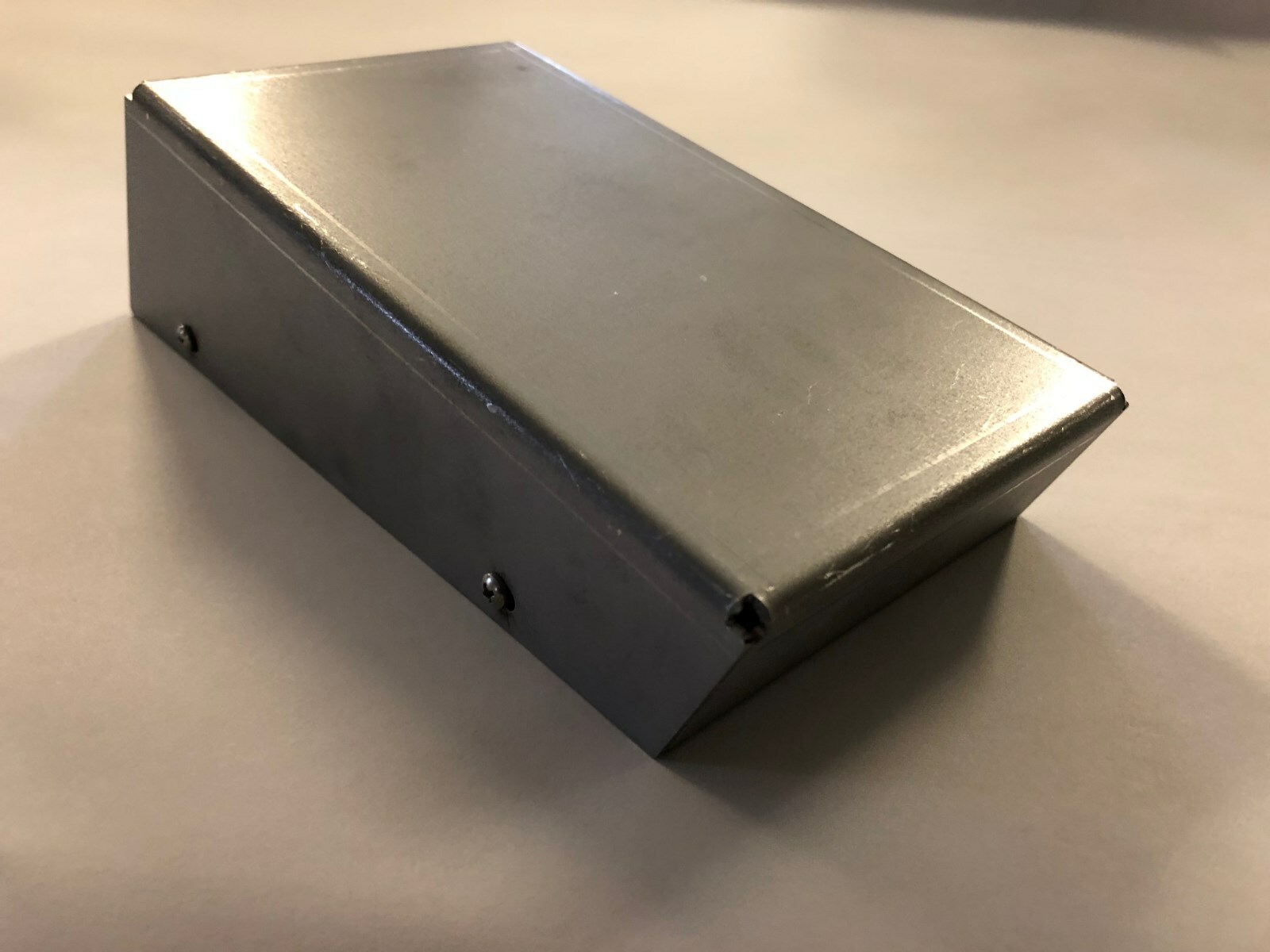 Pedal/project box- 7 X 3 1/2 X 2 1/8 inches-18 gauge steel | eBay