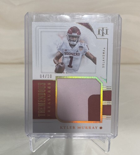 2022 National Treasures KYLER MURRAY Gold Tremendous 2 COLOR PATCH /10 ...