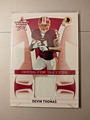 2008 Leaf Rookies & Stars Dress for Success Jersey Redskins Devin ...