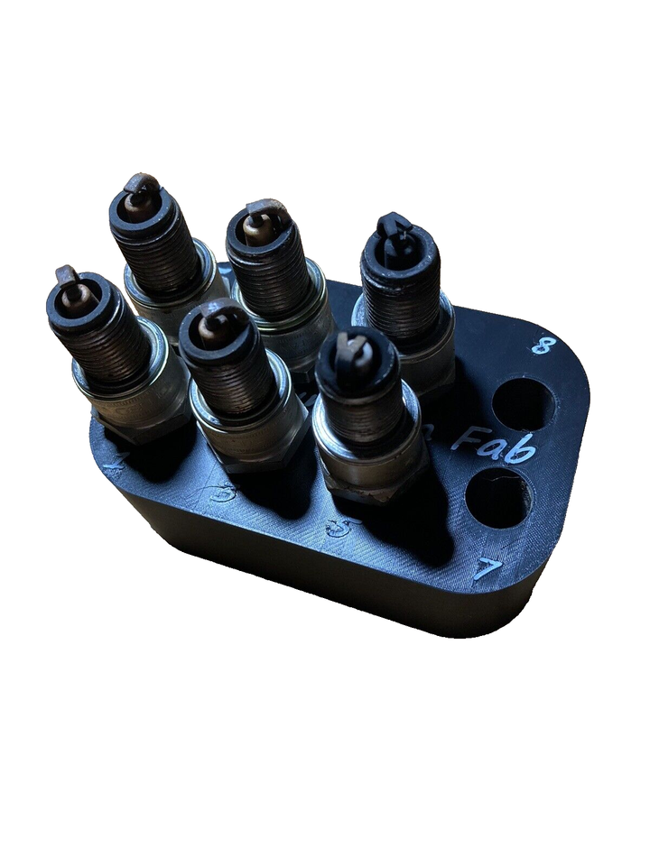 Spark Plug Holder Caddy V8 Firing Order Tool Box Organization Tool | eBay