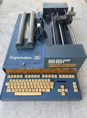 Gerber graphix-signmaker 4-B With 3 Genuine Original Manuals And ...