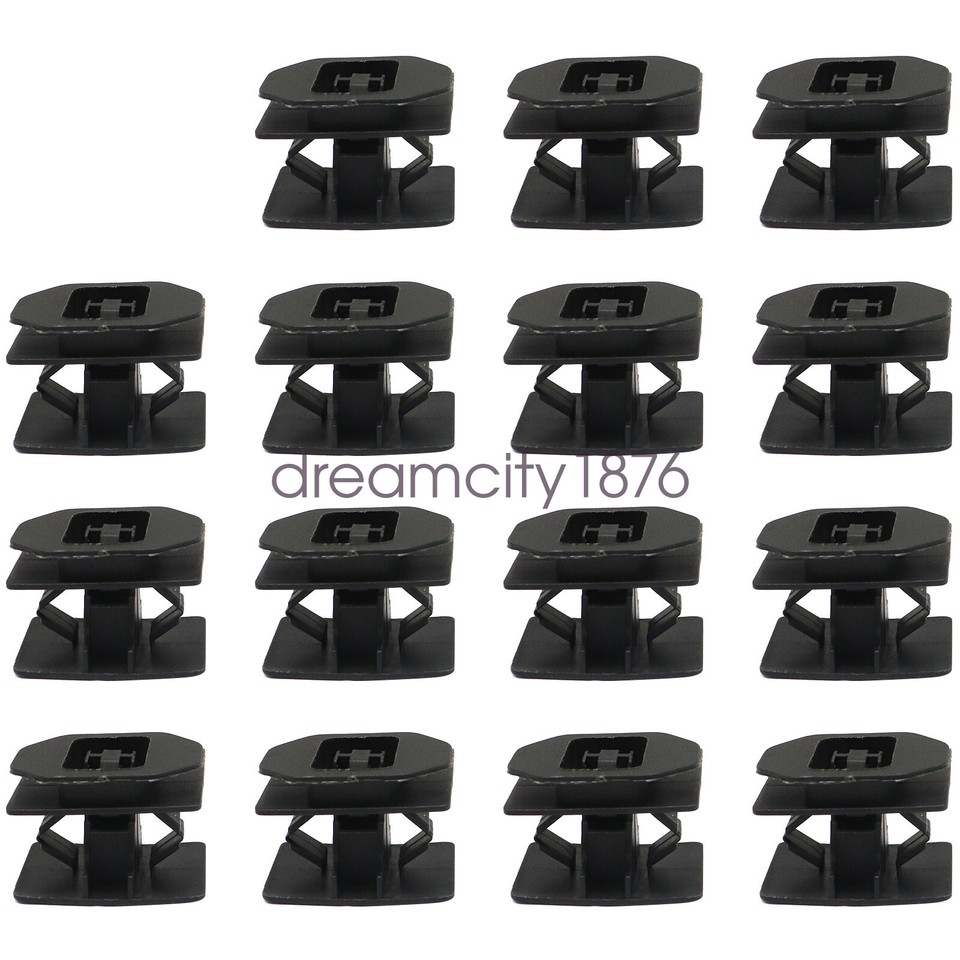 New 15 Exterior Rocker Molding Clips Fit Ford Mercury Lincoln W716350 ...