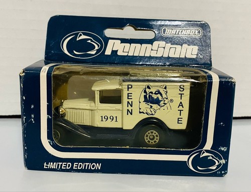 Penn State Nittany Lions 1991 Matchbox Delivery Truck 1/64 Scale New In ...