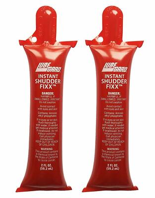 .(2)Lubegard Dr.Tranny Instant Shudder Fixx Converter LockUp Additive ...