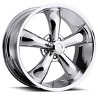 18x9.5 +0 Vision 142 Legend 5 5x120.65 Chrome Rims (Set of 4) | eBay
