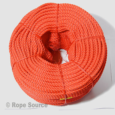'EVERLASTO' ORANGE FLOATING LIFELINE RESCUE ROPE - 16MM - VARIOUS ...