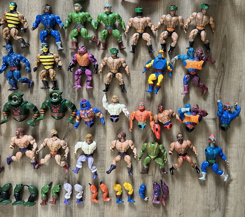 HUGE LOT OF VINTAGE MOTU HE-MAN VEHICLES ACCESSORIES MATTEL TOYS ...