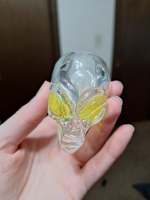 Alien Head Glass Pendant | eBay