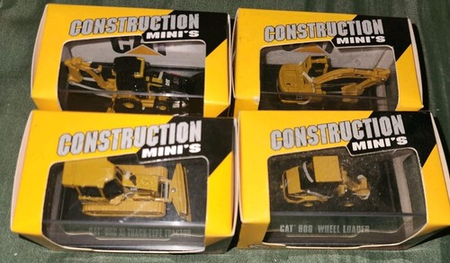 Lot Of 4 2007 Norscot Scale Models Caterpillar Construction Mini ...