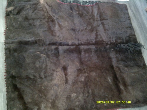 Vintage Best Tan Horse Hide Carriage Sleigh Lap Blanket 55" x 66" | eBay