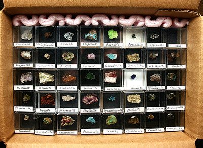 MINERALS : COLLECTION #2 OF 40 DIFFERENT MICROMINERAL OR MICROMOUNT ...