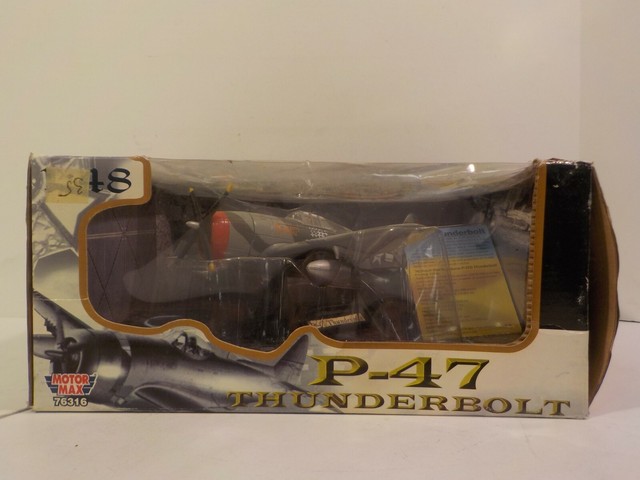 P-47 Thunderbolt 1 48 MOTORMAX 76316 Diecast Airplane Model for sale ...