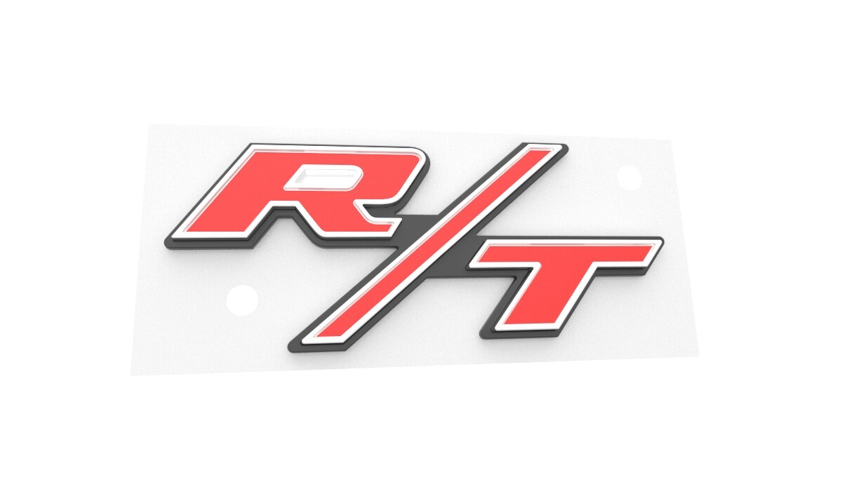 Dodge Jeep Chrysler RT R/T Decal Emblem Nameplate GENUINE OEM ...