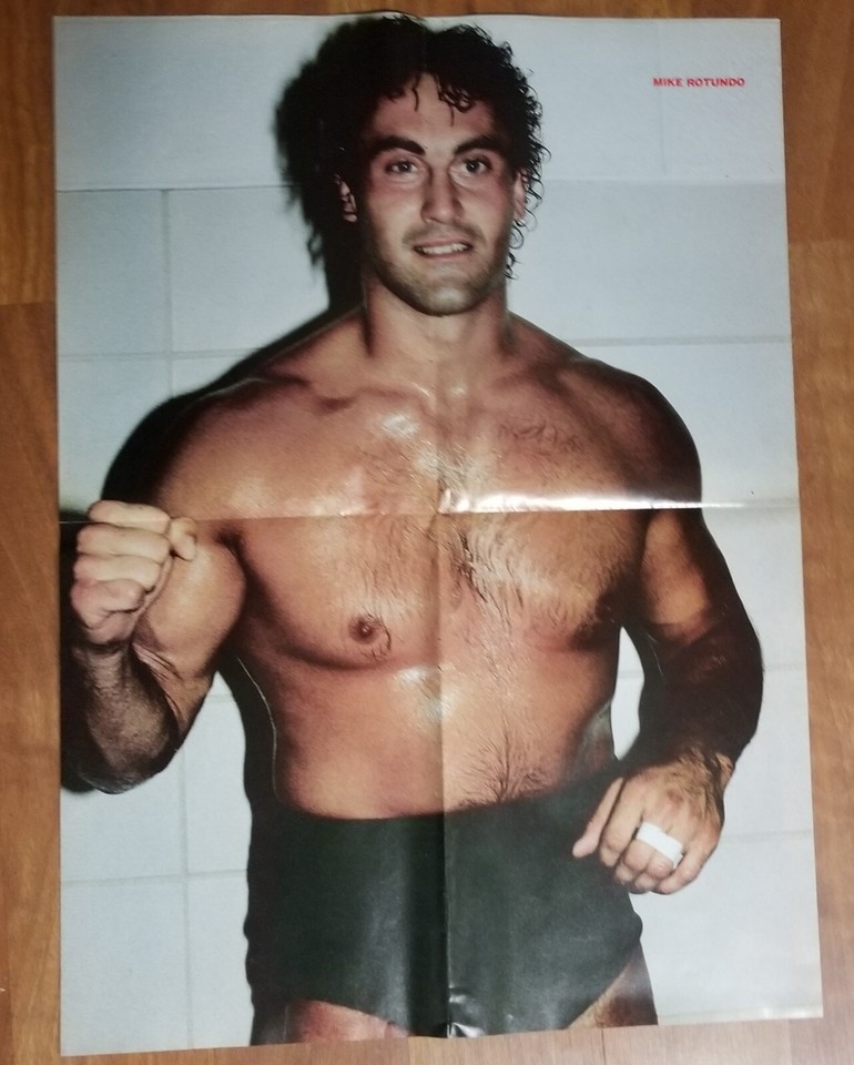 RIC FLAIR NATURE BOY Mike Rotundo 1985 2 SIDED 4 PAGE POSTER 32"x 44 ...