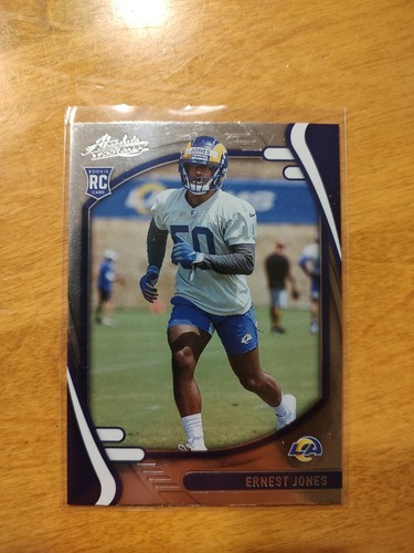 2021 Absolute Football ERNEST JONES Rookie Card RC Base #190 Los ...