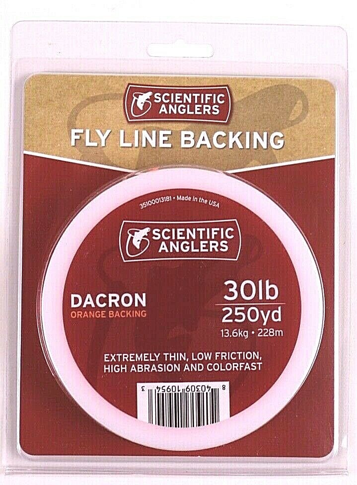 Scientific Anglers Dacron Fly Line Backing 250 yards 30 pound ALL ...