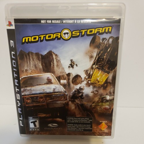 MotorStorm (PlayStation 3, PS3) Complete w/Manual Not For Resale ...