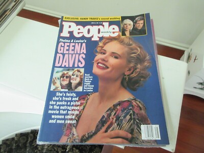 People Magazine June 24 1991 GEENA DAVIS Susan Sarandon Randy Travis | eBay