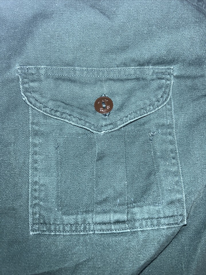 Vintage Boy Scout Venture Explorer Dark Green Long Sleeve UNIFORM SHIRT ...