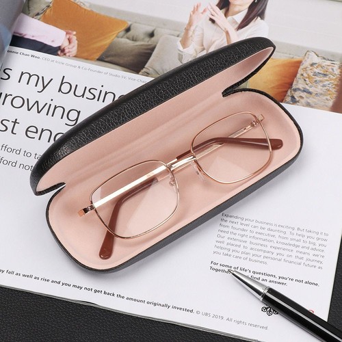 Eyewear Protector Hard Frame Eyeglass Cases Black Spectacle Cases ...